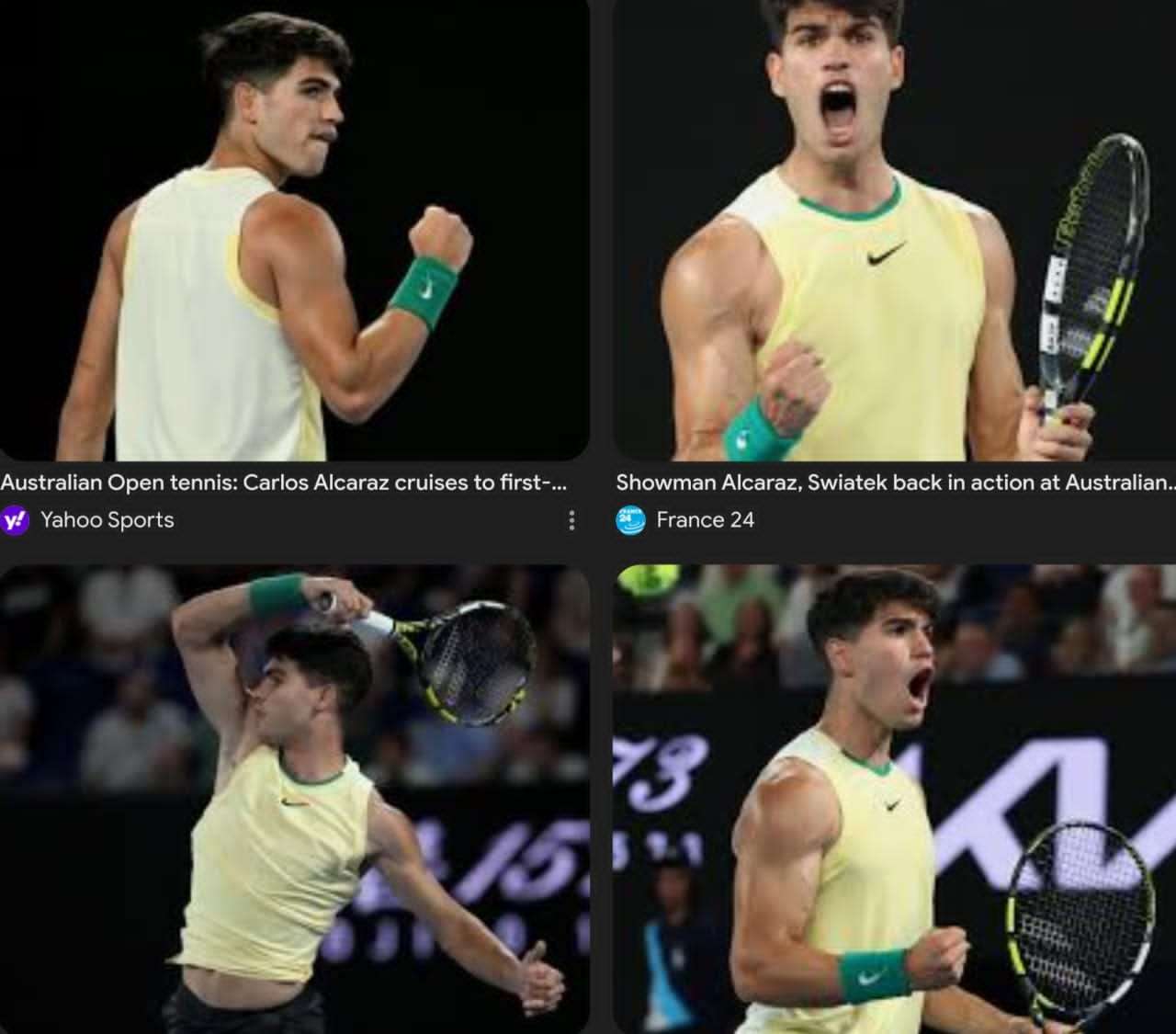 Alcaraz made to work for Australian Open third-round berth - TheConclaveNg